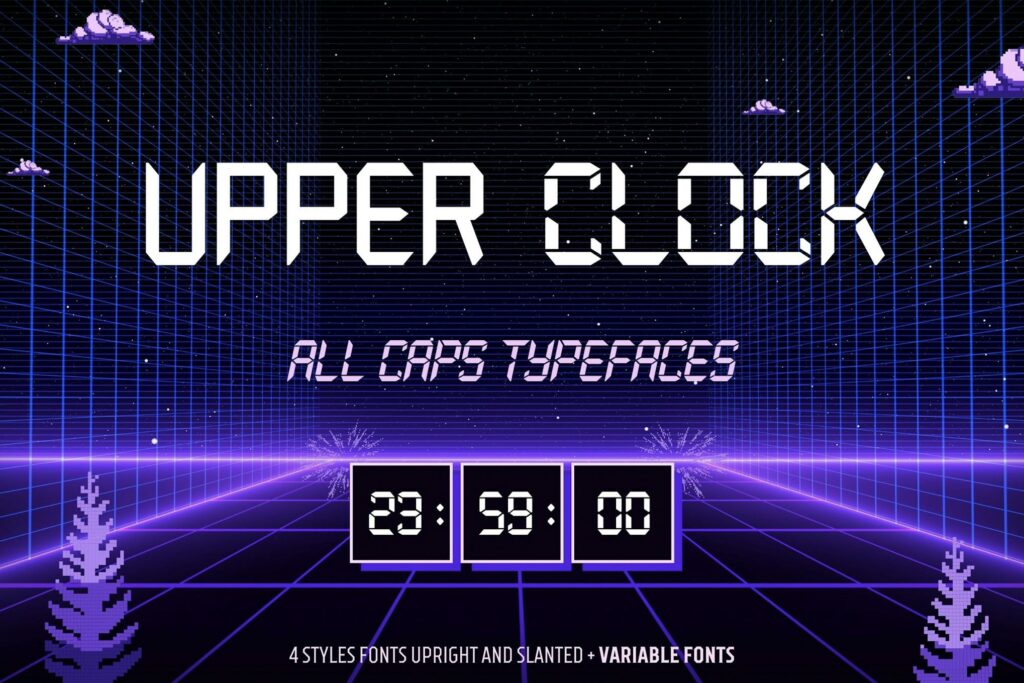 20+ Best Digital Fonts (+ Digital Clock and Number Typography) | Design ...