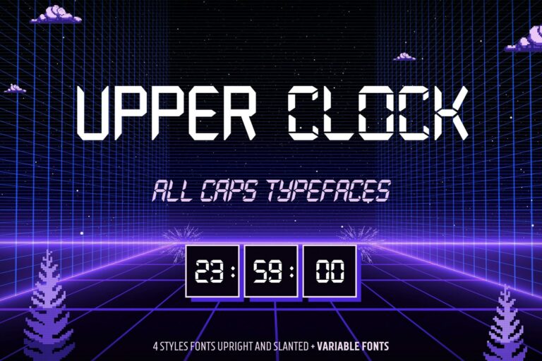25+ Best Digital Fonts (+ Digital Clock and Number Typography) | Design ...