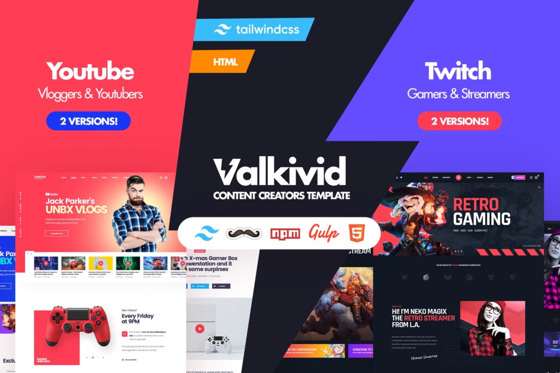 20+ Best Tailwind Templates (Landing Page, Dashboard & More) | Design Shack