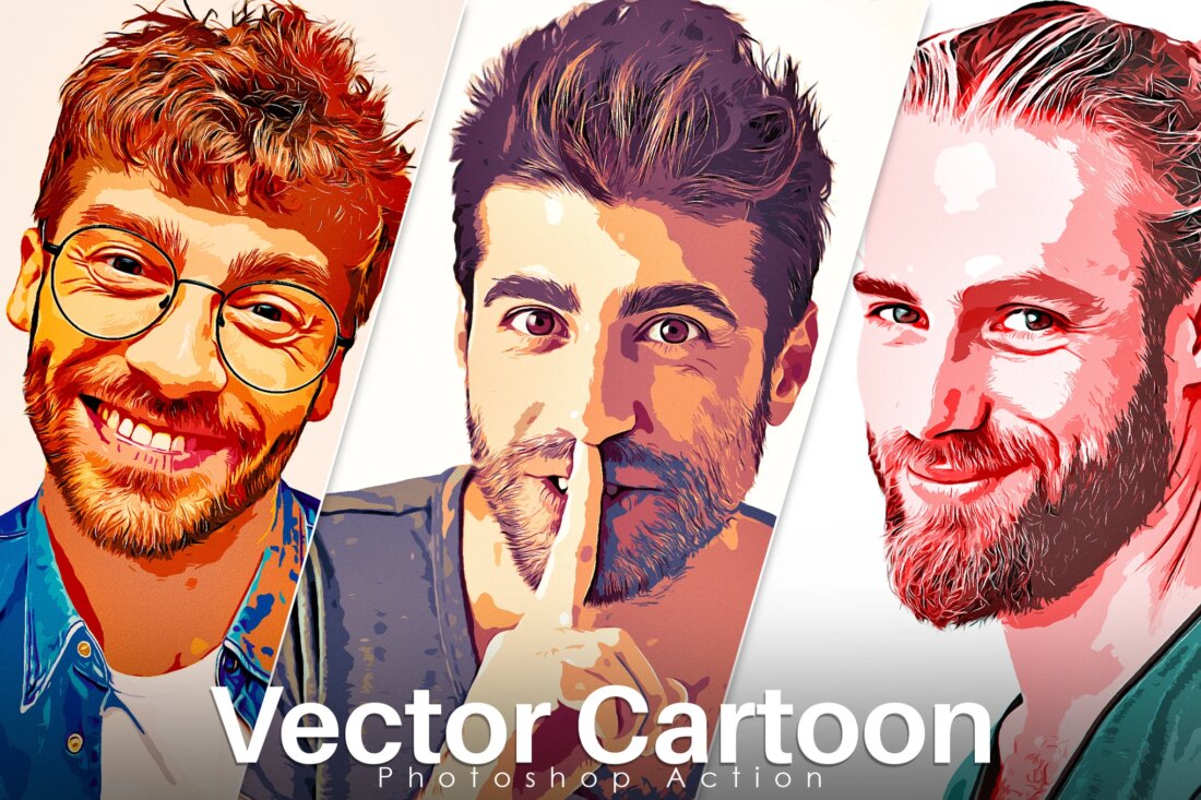 70+ Best Photoshop Cartoon Effects (Photo to Cartoon Actions & Plugins ...