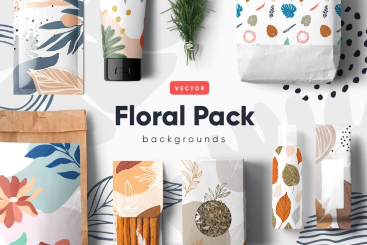 20+ Best Floral Vectors (Backgrounds, Patterns & Borders) | Design Shack