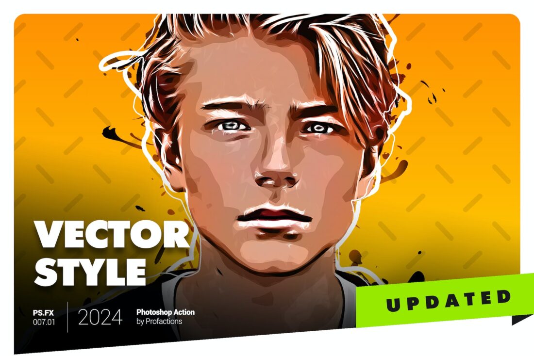 30+ Best Photo to Illustration Actions & Filters for Photoshop | Design ...