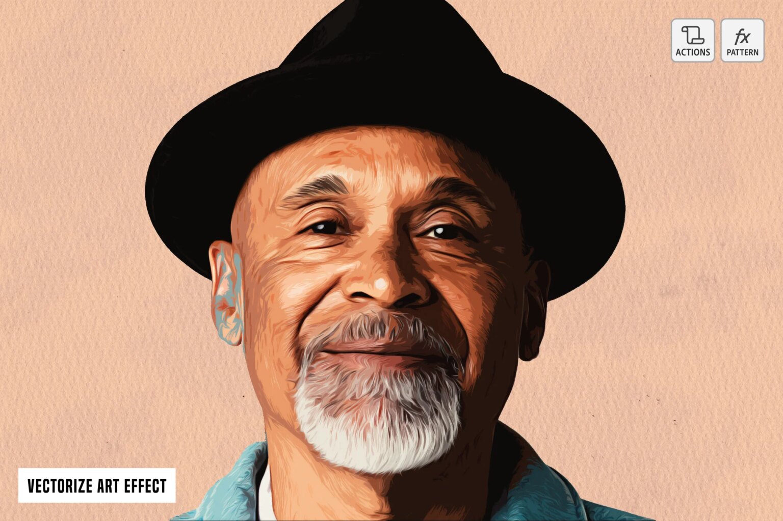 40+ Best Photo to Illustration Actions & Filters for Photoshop | Design ...