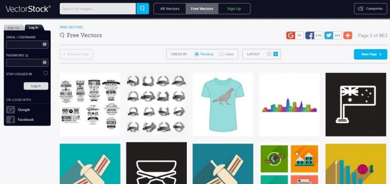 15+ Awesome Places to Download Free Vector Art | Design Shack