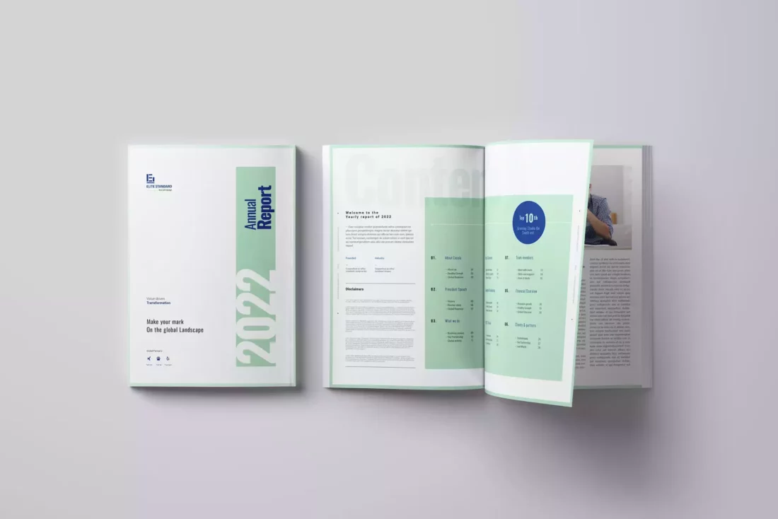 Versatile Annual Report InDesign Template | Design Shack