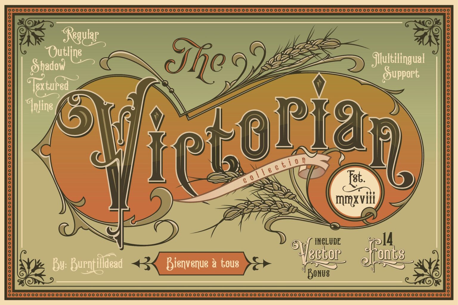 40+ Best Victorian Fonts (+ Fancy Victorian Era Script Fonts) | Design ...