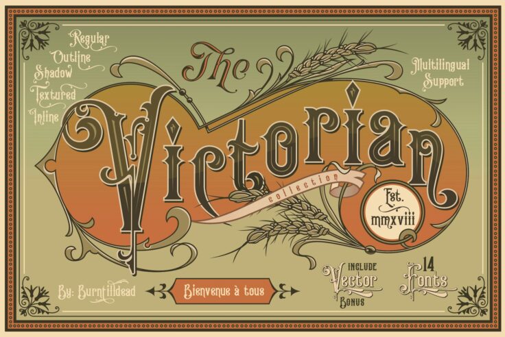 40+ Best Victorian Fonts (+ Fancy Victorian Era Script Fonts) | Design ...