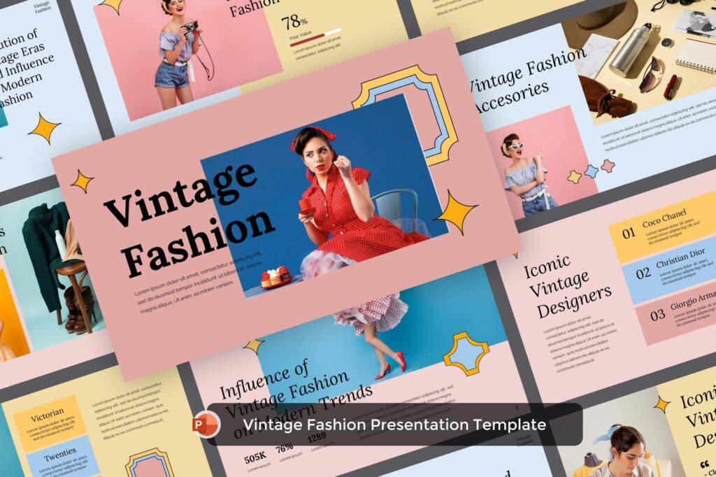 20+ Handpicked Vintage PowerPoint Templates for Classic Slideshows ...