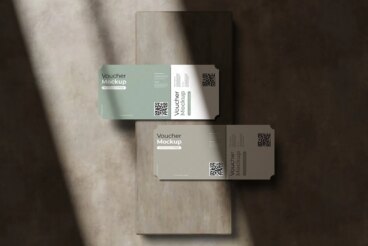 20+ Voucher Mockup Graphic Templates (PSD, AI & More) | Design Shack