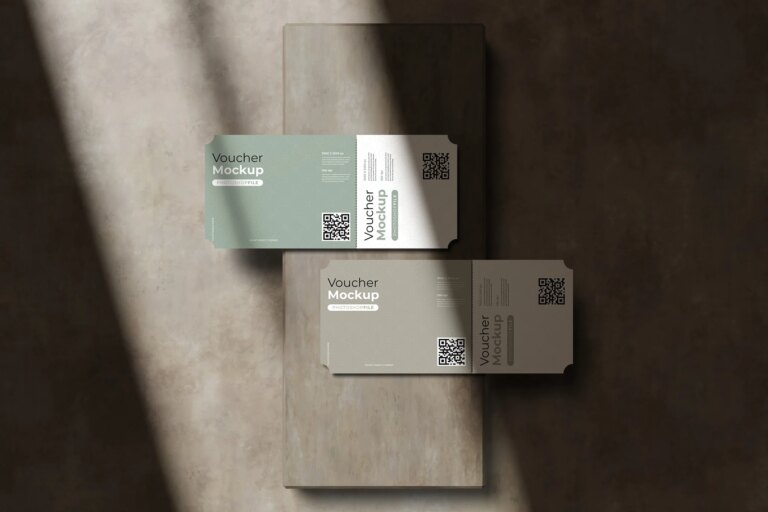 20+ Voucher Mockup Graphic Templates (PSD, AI & More) | Design Shack