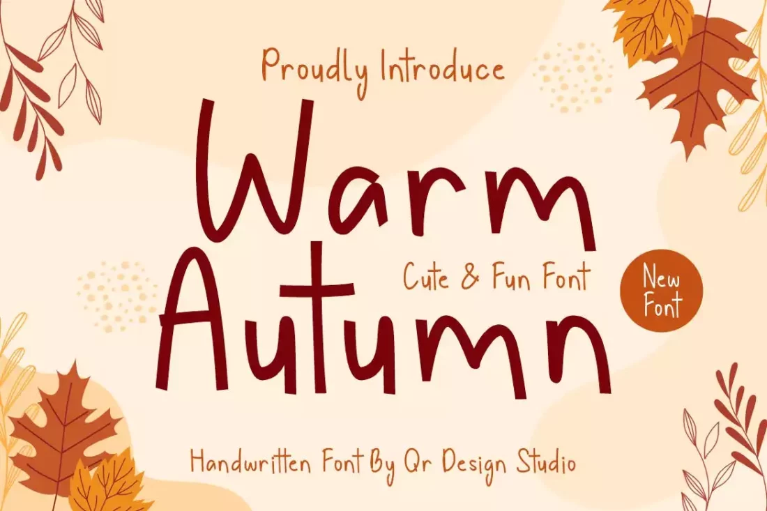 Warm Autumn Font | Design Shack