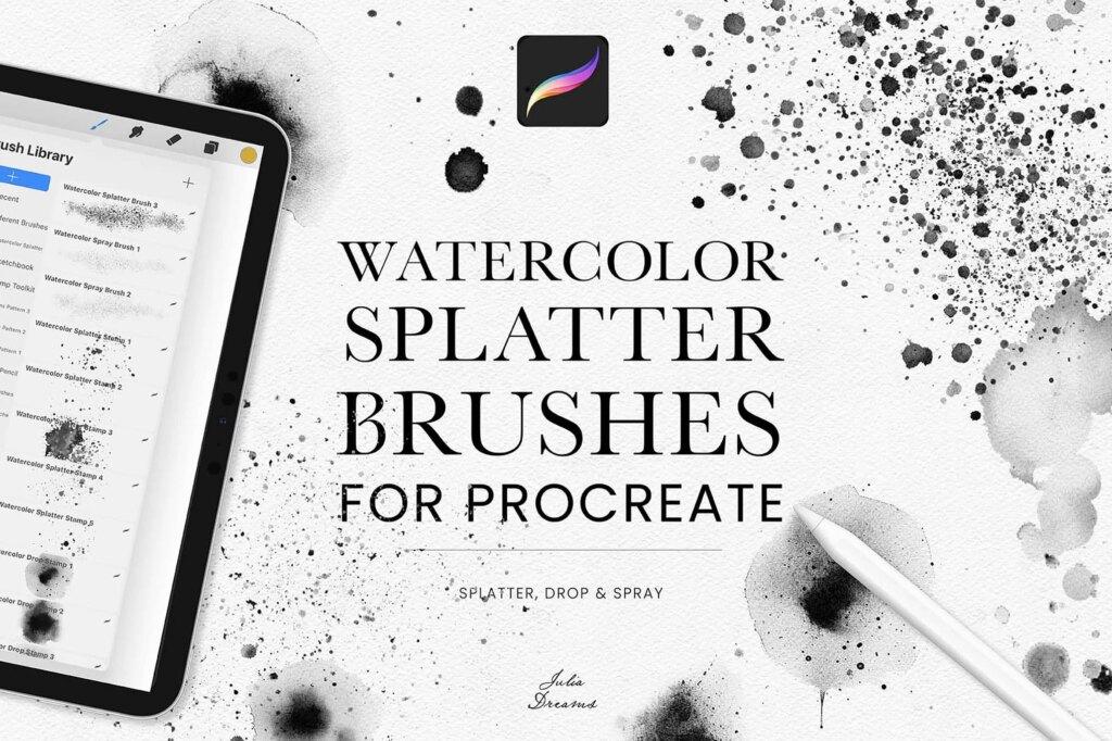 25+ Best Procreate Watercolor Brushes | Design Shack