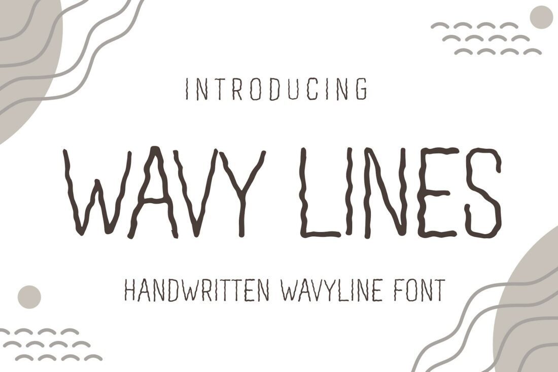 25+ Best Wavy Fonts (Wavy Text & Retro Groovy Letters) | Design Shack