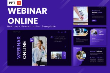 40+ Best Webinar PowerPoint Templates (Remote Presentation PPT Slides ...