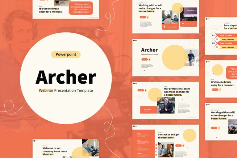 40+ Best Webinar PowerPoint Templates (Remote Presentation PPT Slides ...