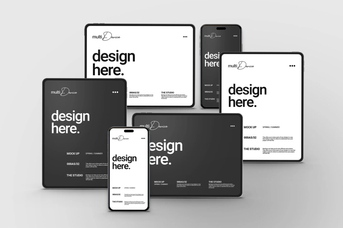 80+ Best Website PSD Mockups & Tools 2025 - Blog of Web Design ...