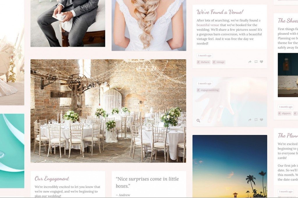 How to Make a Budget Wedding Website With Tumblr | Design Shack