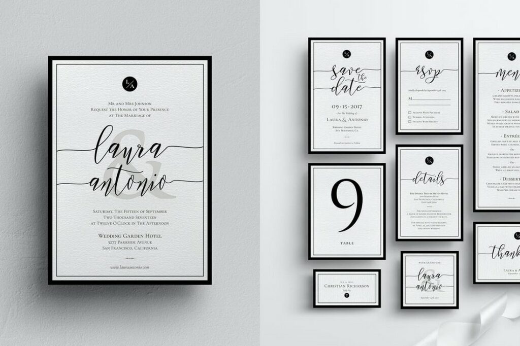 10 Best Wedding Color Schemes for Invitations & Stationery (+ Examples ...