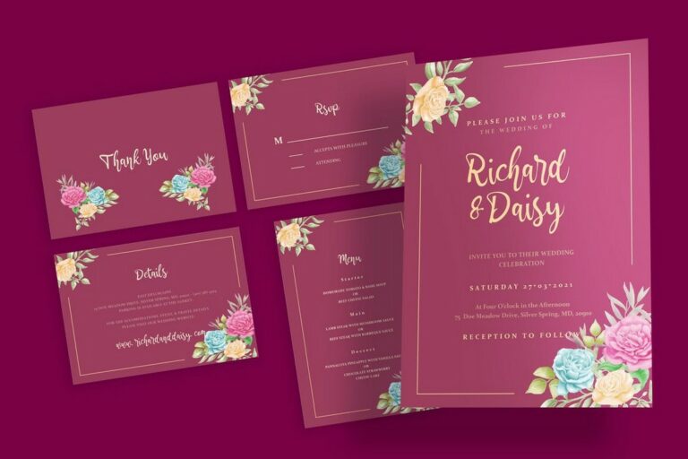 10 Best Wedding Color Schemes for Invitations & Stationery (+ Examples ...