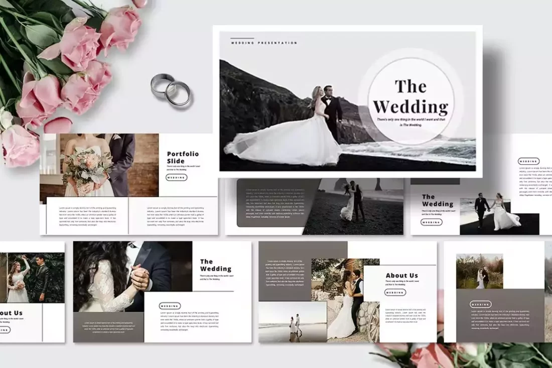 The Wedding PowerPoint Template | Design Shack