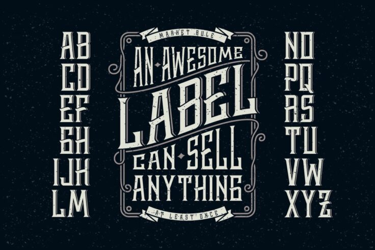25+ Best Label Fonts for Product Packaging Designs