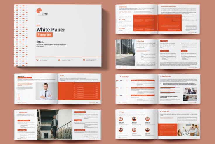 30+ Best White Paper Templates for Word & InDesign | Design Shack