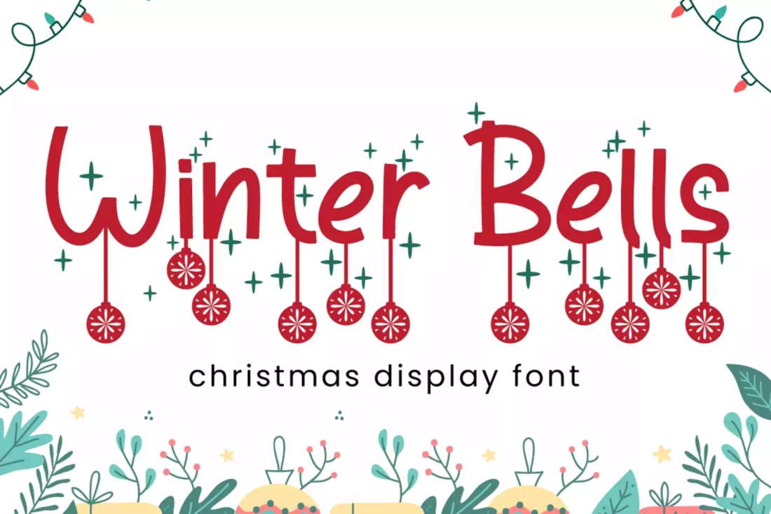 Winter Bells Font | Design Shack