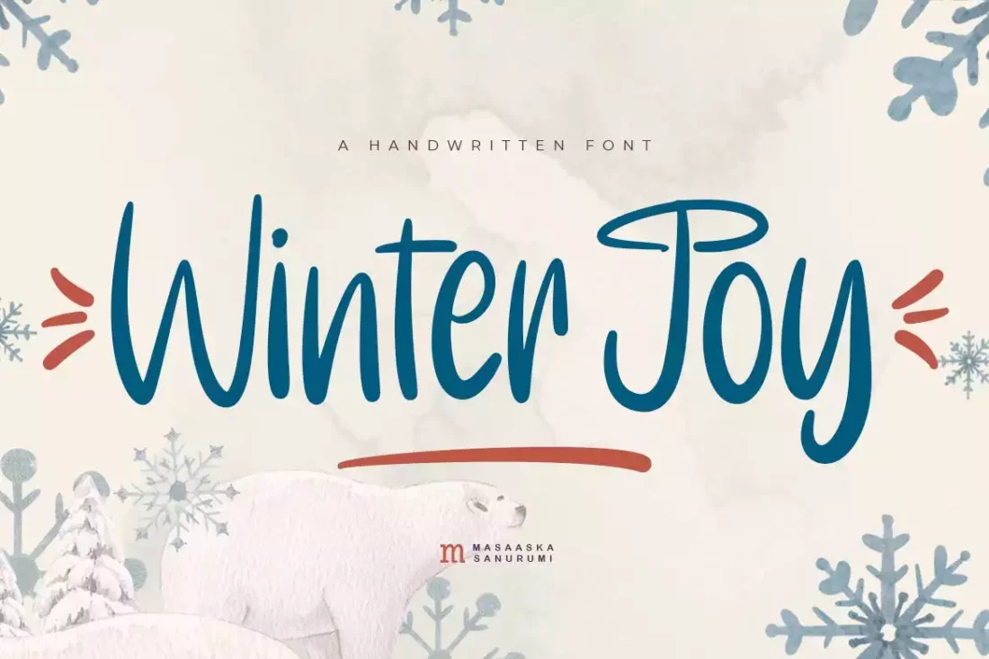 Winter Joy Font | Design Shack