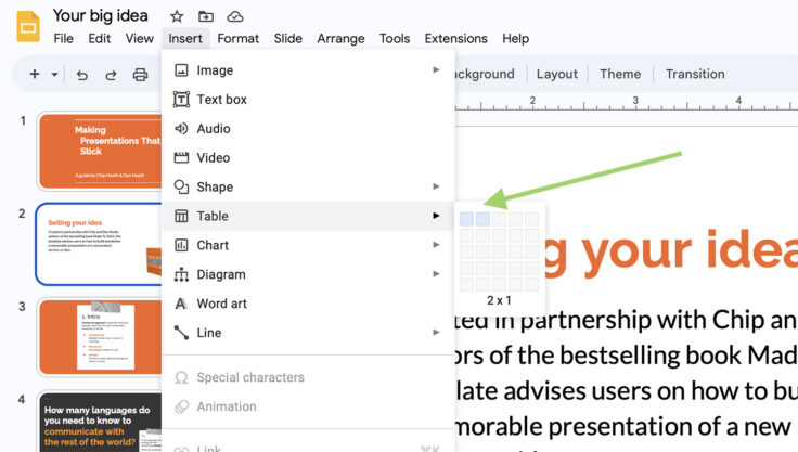 Cara Membungkus Teks di Google Slides - desainae.com