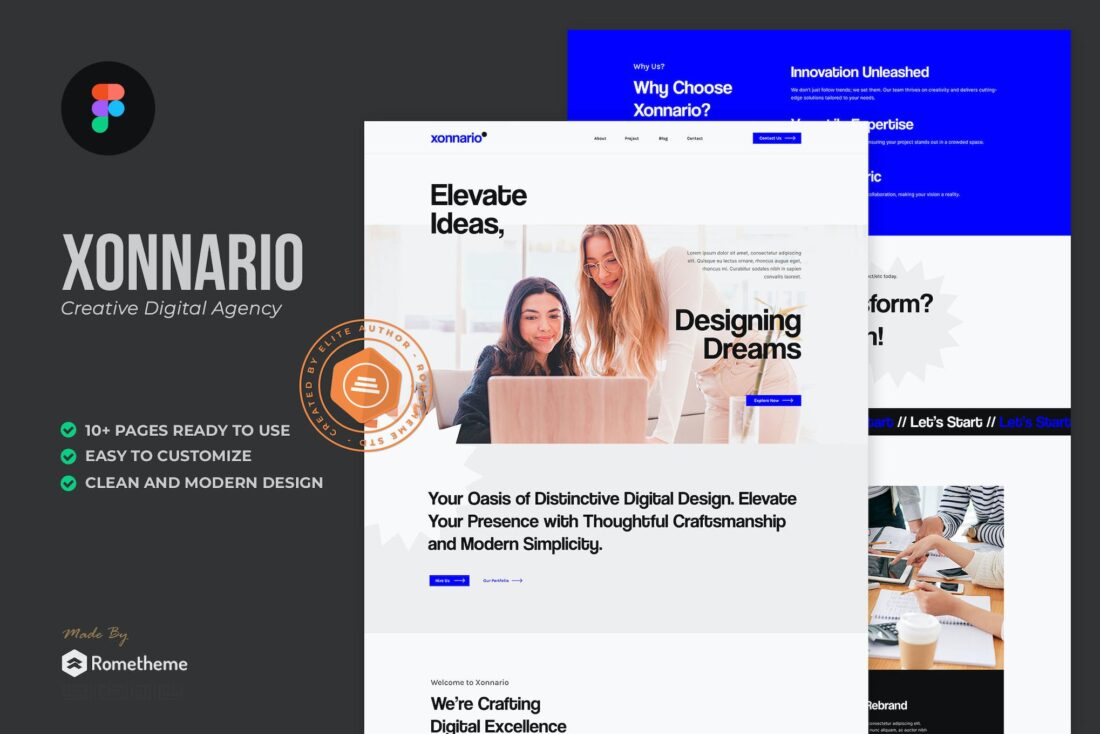 30+ Best Figma Website Templates (For Web Projects) 2024 - Blog of Web ...