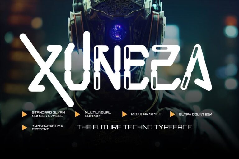25+ Best Futuristic Robotic Fonts | Design Shack