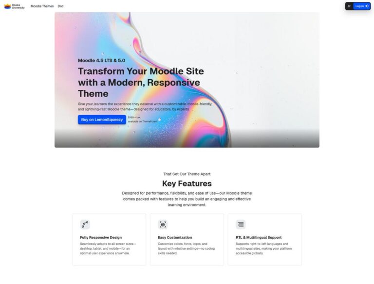 40+ Best Moodle Themes of 2025 | Design Shack