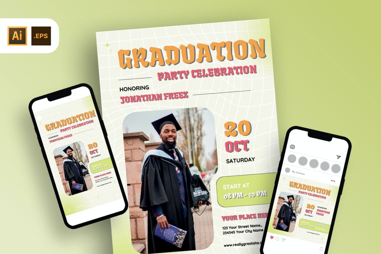 20+ Best Graduation Templates (Invitations, Announcements ...