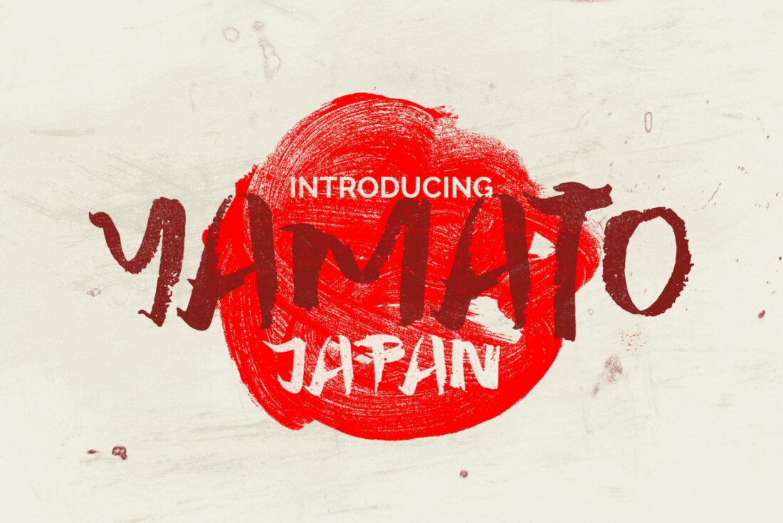 Yamato Japan Font | Design Shack