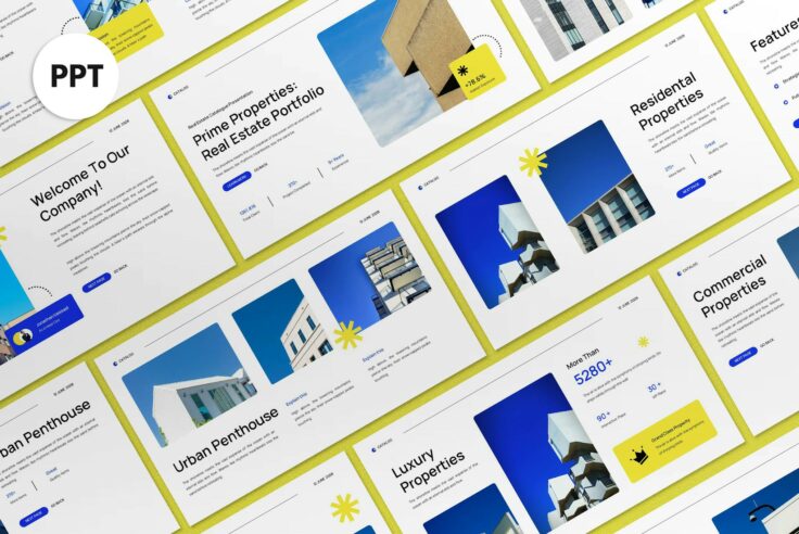 40+ Real Estate PowerPoint Templates (For Property Listings) 2025 ...