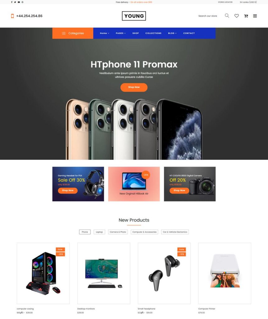 20+ Best Multipurpose Shopify Themes for Every Kind of Store - Blog of ...