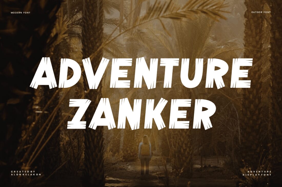 30+ Awesome Jungle & Safari Fonts for Forest-Themed Designs | Design Shack