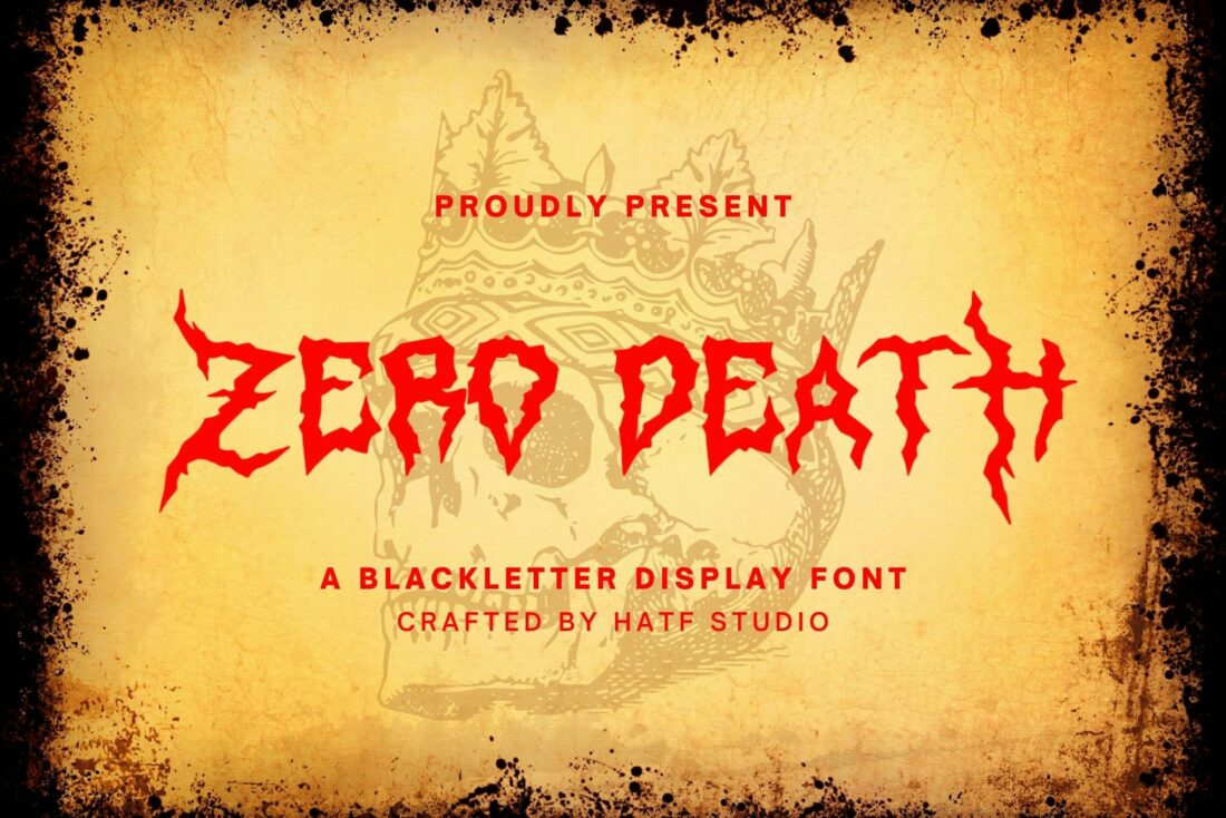 25+ Best Heavy & Death Metal Fonts That Rock | Design Shack