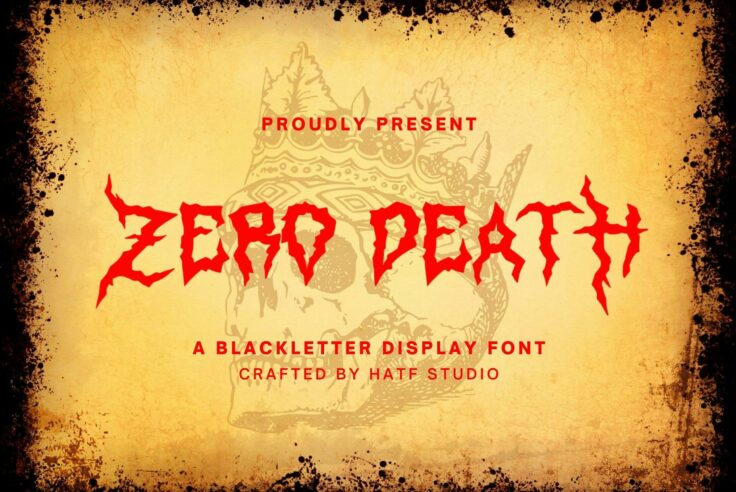 25+ Best Heavy & Death Metal Fonts That Rock | Design Shack