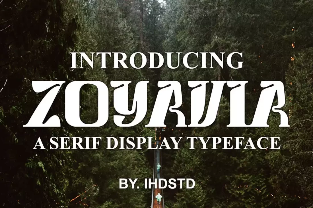 Zoyavia Font | Design Shack